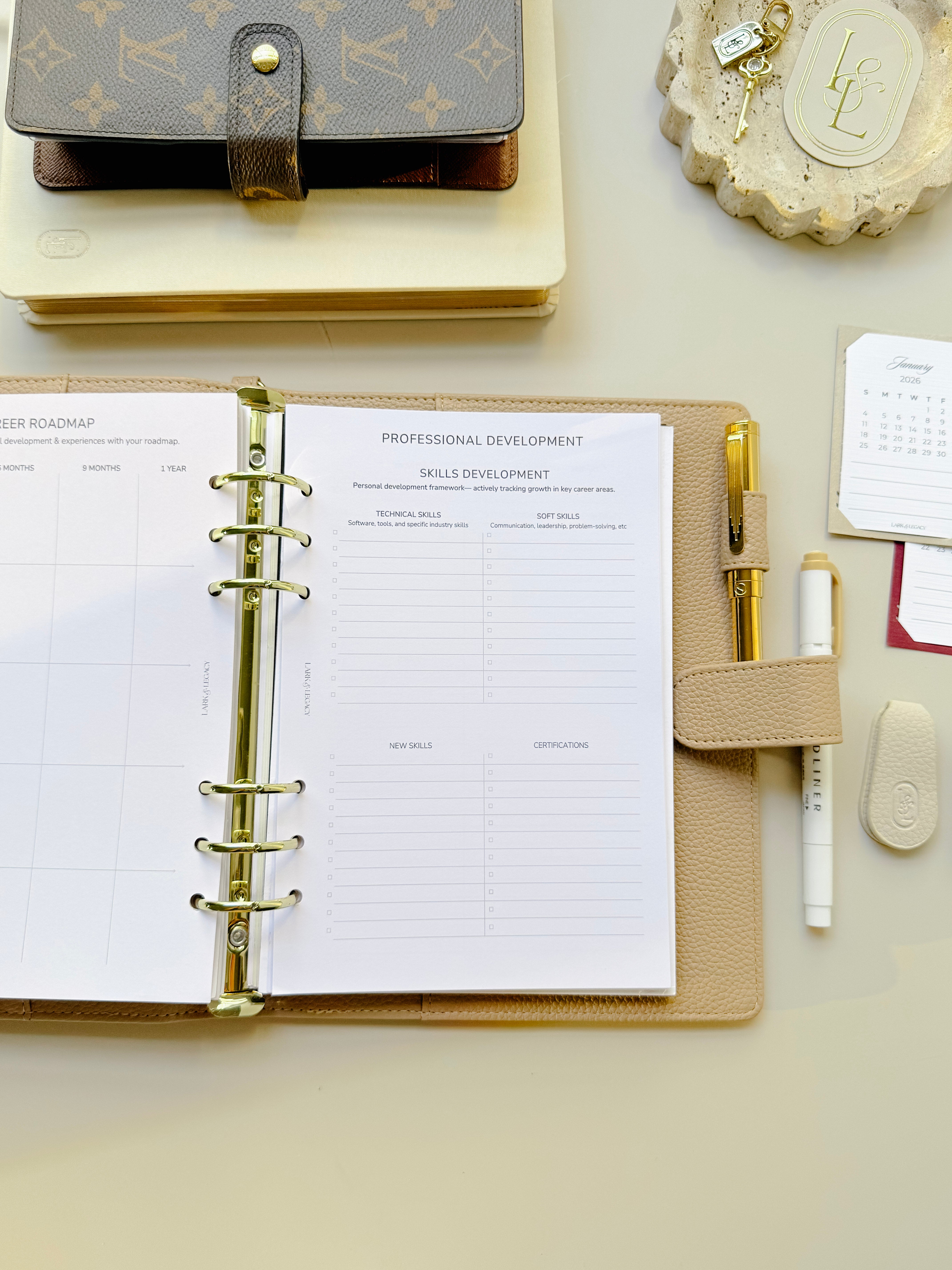 2026 Life Management Insert Set — Career, Personal Growth, Lifestyle ...