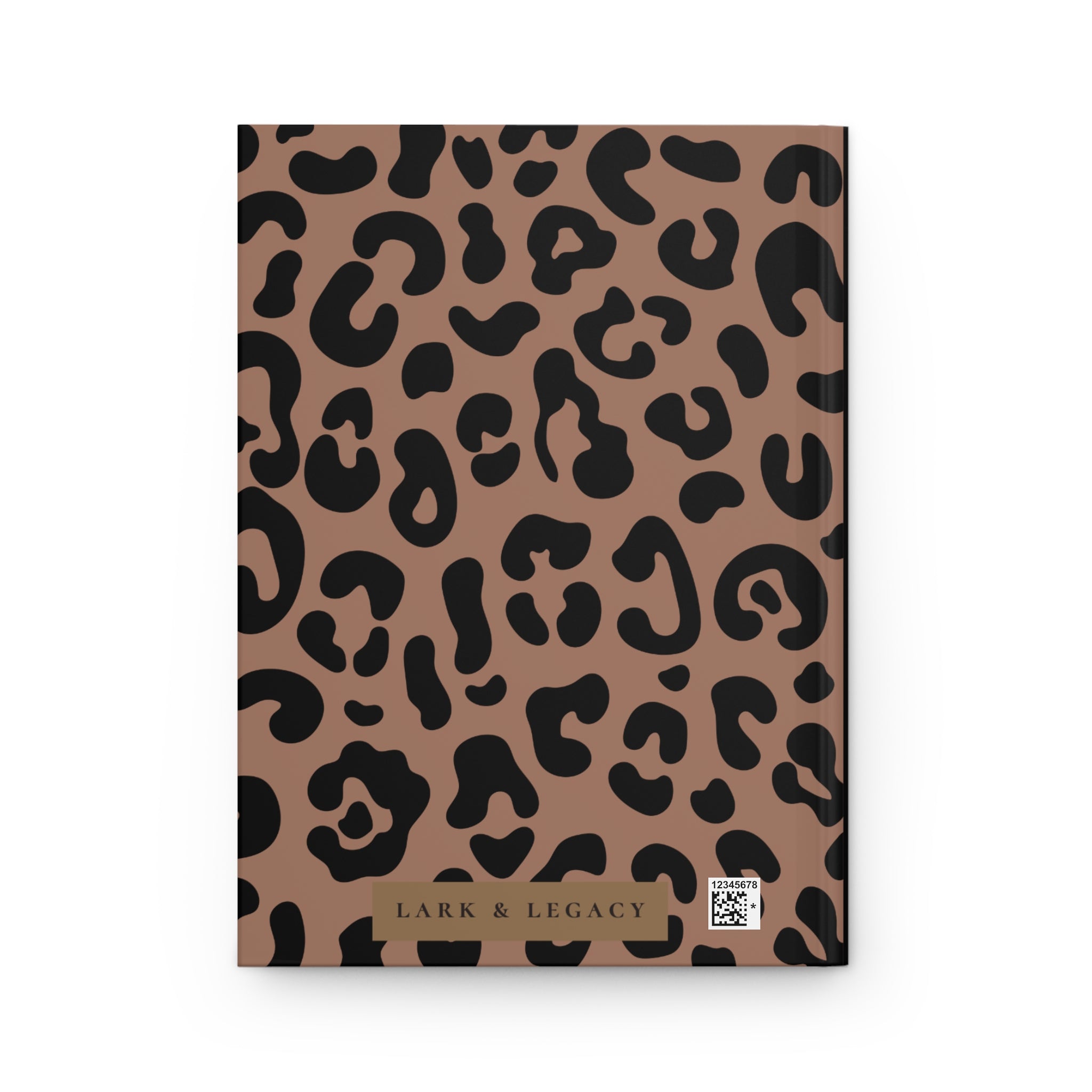 Leopard Print Hardcover Journal – Luxury A5 Animal Print Notebook ...