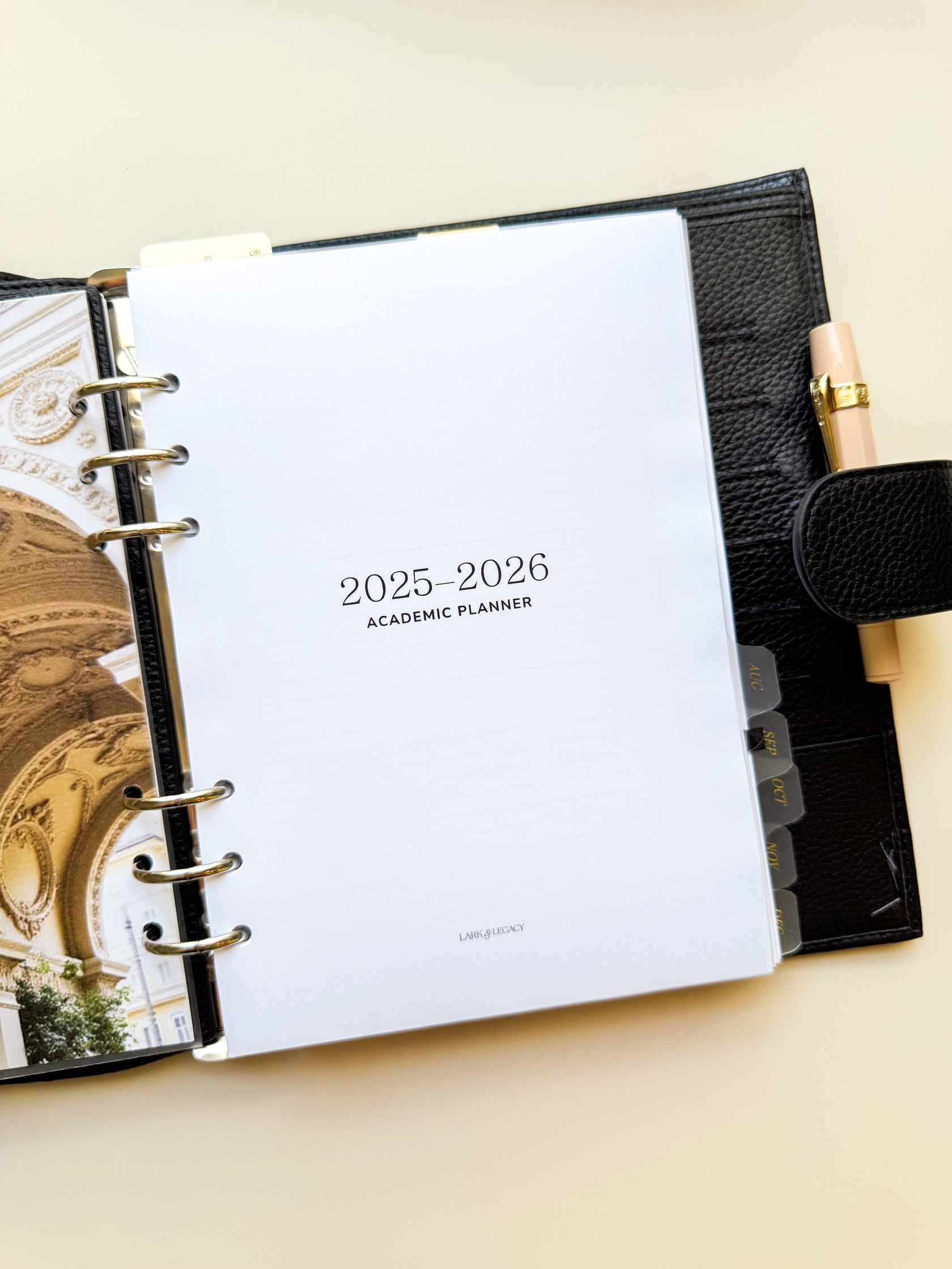 Academic Planner Inserts | Monthly At a Glance, Weekly Study, Semester ...